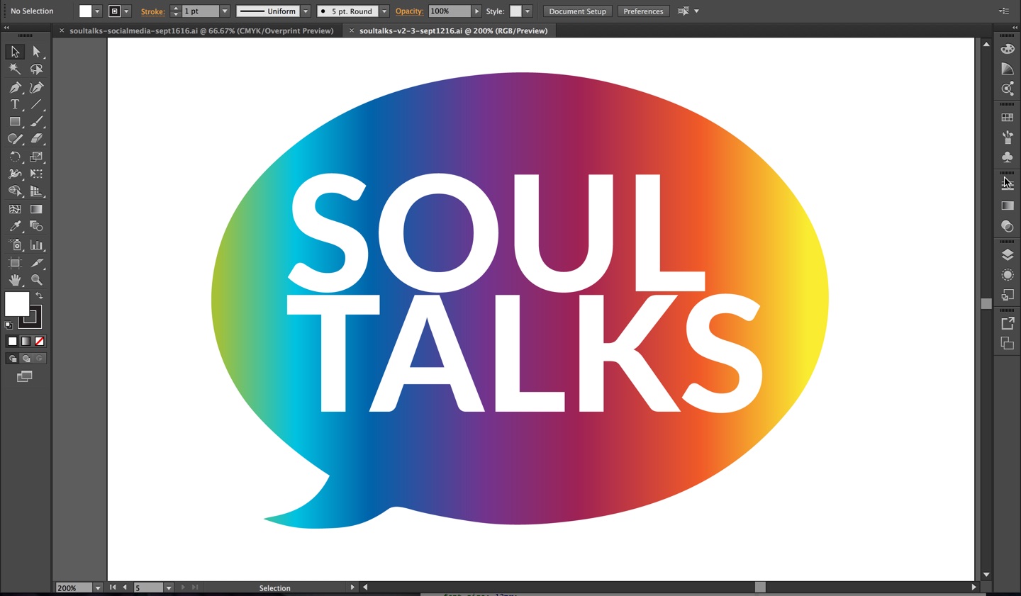 Soultalks.ca logo - hanley.co